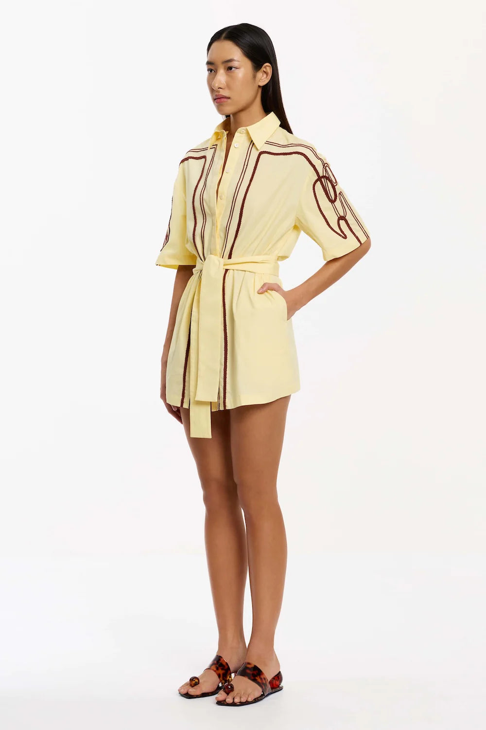 Significant Other - Morrigan Mini Dress - Lemonade - Martin York