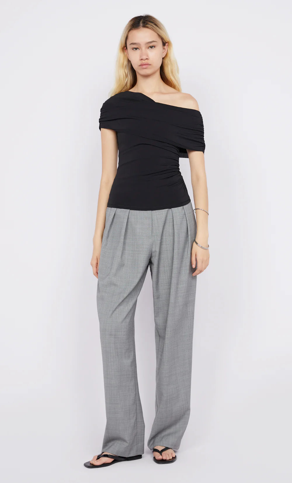 Bec and Bridge - Larsen Drape Top - Black - Martin York
